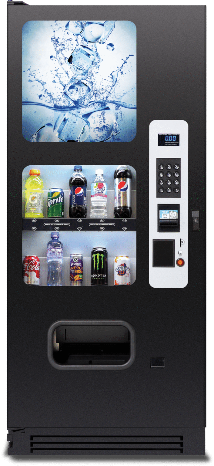 10 Selections Soda & Soft Drink Vending Machine – Crane Vend